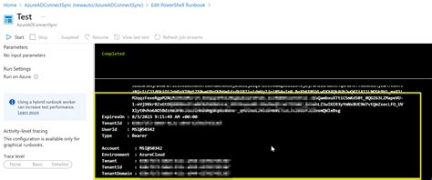 azure automation powershell runbook azureautomation