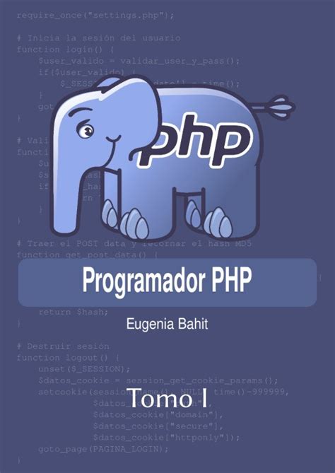 pdf de programación programador php tomo i