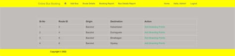 Bus Reservation System Project In With Source Code