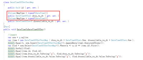 Mysql的datetimetimestamp类型和net的datetimeoffset的映射问题。 · Issue 87