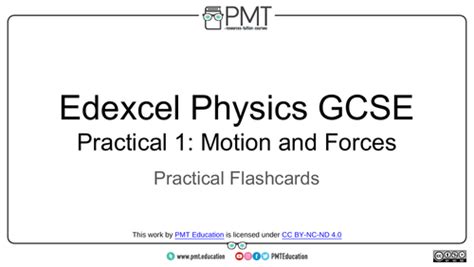 edexcel gcse physics practical flashcards teaching resources