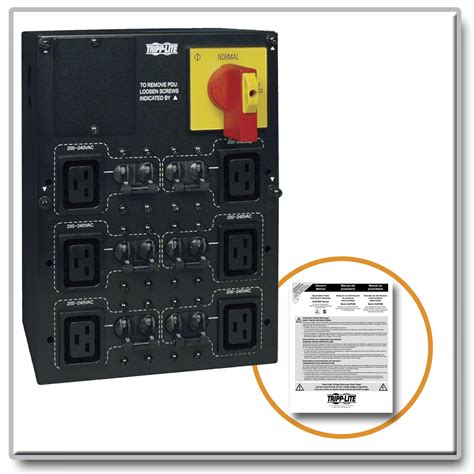 Tripp Lite Ups Smart Online Detachable Redundant Pdu Option Iec Output Power Distribution Unit