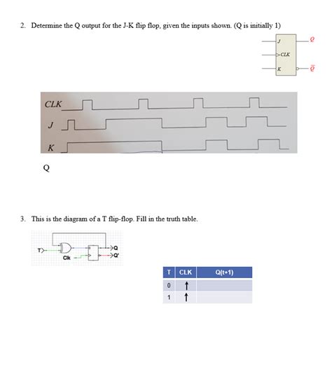 Solved Choose The Correct Answer Determine The Q Output Chegg