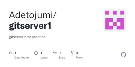 Github Adetojumi Gitserver1 Gitserver First Practice