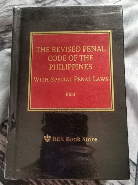 The Revised Penal Code Of The Philippines With Special Penal Laws 2018 Hobbies And Toys Books