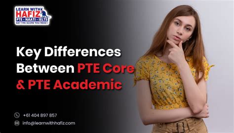 PTE Core Vs PTE Academic Which Test Should You Choose Learn With Hafiz