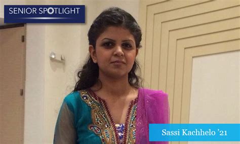 Senior Spotlight Sassi Kachhelo 21 Credits Cusp Program With Helping