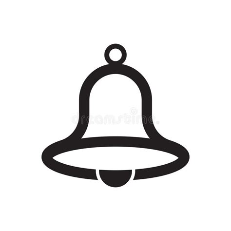 Bell Logo Vector Icon Template Stock Illustration Illustration Of Graphic Black 347503185