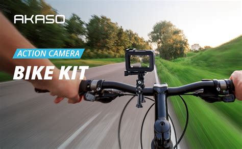 Akaso Action Camera Bike Kit Compatible For Ek7000 Ek7000 Pro Brave 4 Brave 4 Pro