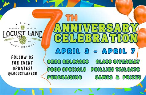 Apr 3 Llcb 7th Anniversary Celebration Malvern Pa Patch