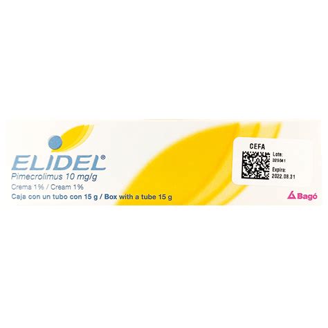Elidel 1 Crema X 1 Tubo15g Compre En Línea En Su Farmacia Y Libreria