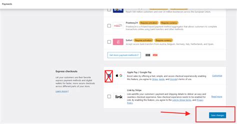 Show Express Checkouts On Cant Be Deactivated