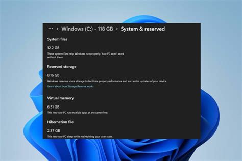 Reserved Storage On Windows 11 How To Enable Or Disable It