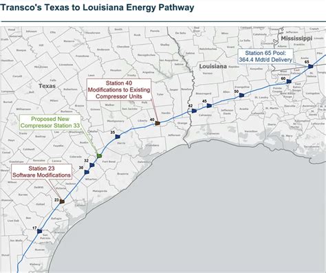 Transco Projects Service To Meet U S Southeast Energy Demand Beaumont