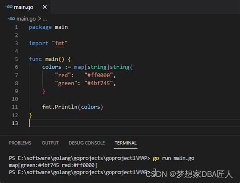 Golang特征之 Mapsgolang123 Maps Csdn博客