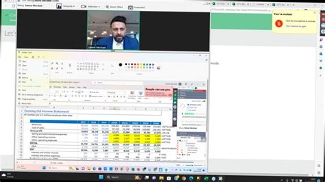 kranthi g on linkedin just finishing up on my financial model with