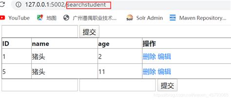 web flask mysql 在前端 对mysql 进行增删改查操作 flask mysql 在网页上实现增删改查 csdn博客
