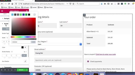 Custom Woocommerce Checkout Page With Elementor Youtube
