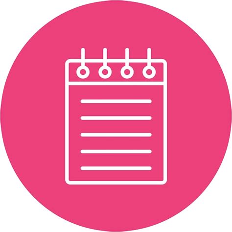 Premium Vector Notes Vector Illustration Style