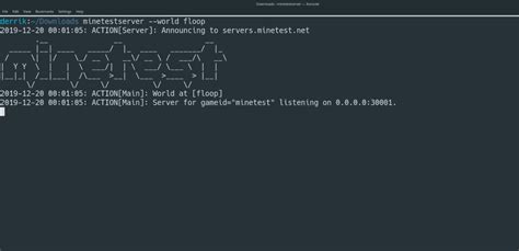 how to host a minetest game server on linux