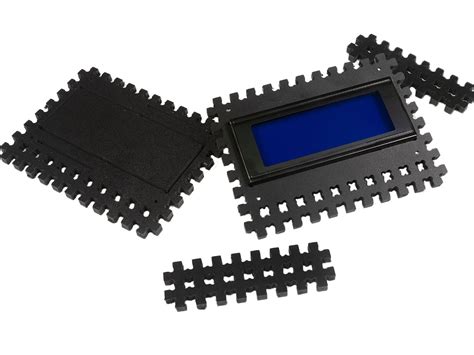 Купить Конструктор ПВХ Чёрный Крепления lcd 2004 arduino esp