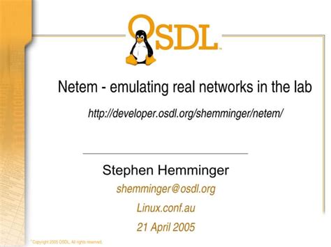 Netem Emulating Real Networks In The Lab Pdf