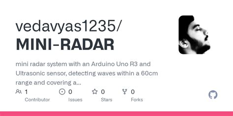 Github Vedavyas1235mini Radar Mini Radar System With An Arduino Uno