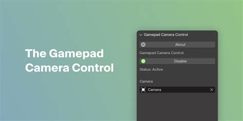 Gamepad Camera Control Superhive Formerly Blender Market