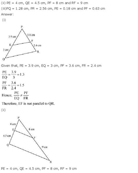 Triangles Class 10 Mathematics Ncert Solutions Triangles Class 10 Mathematics Ncert Solutions