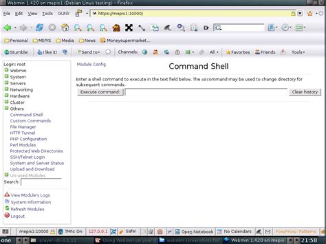 Webmin Can A Graphical Front End For System Administration Replace The