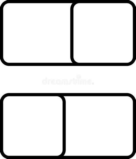 Set Of Toggle Icons Toggle Switch Line Icon Switch On And Off Slider Stock Illustration