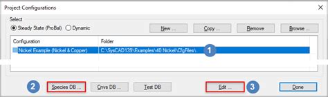 editing user species database syscad documentation