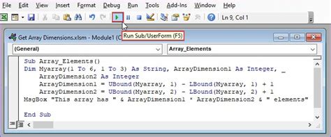 Exceldemy On Linkedin Vba To Get Array Dimensions In Excel 4 Examples