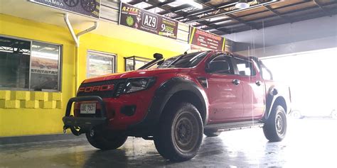 Aztex Force Az9 Shocks With 2 Lift Installed On A Ford Ranger Wildtrak Thank You Dear Client