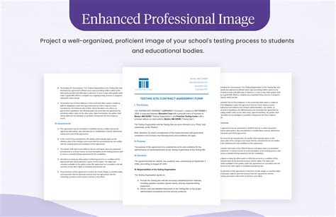 Testing Site Contract Agreement Form Template In Word Google Docs PDF Download Template Net