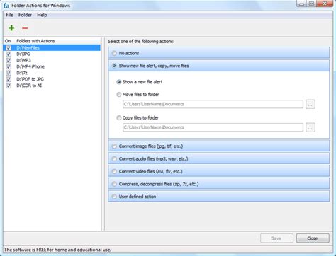 Folder Actions For Windows Windows Download