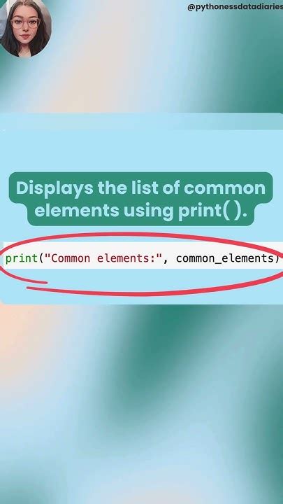 Python Interview Question Solved Find Common Elements Between Two Lists 🚀 Python