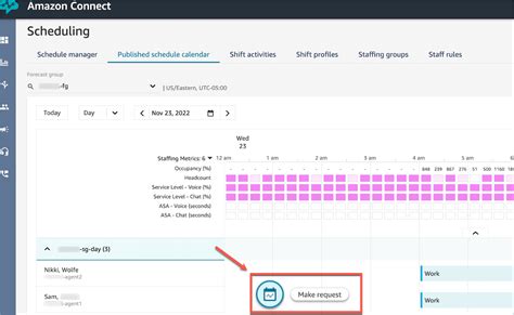 Enable Time Off For Amazon Connect Contact Center Agents Amazon Connect