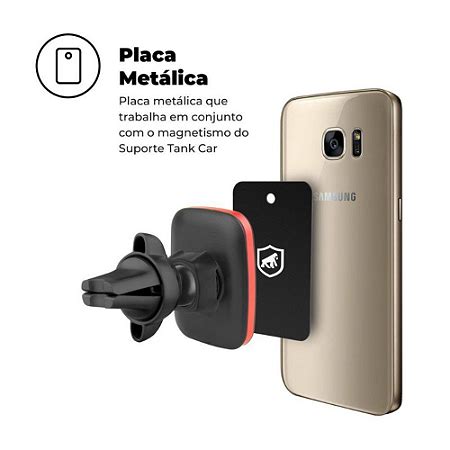 Suporte Veicular Tank Car 6 Imãs Gshield Atacado Gorila Shield Acessórios para celular