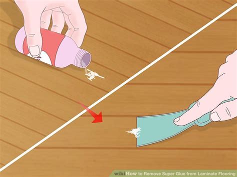 How To Remove Super Glue From Laminate Flooring Steps