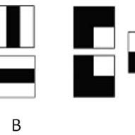 9 Rectangle Features A 2 Two Rectangle Features B 2 Download Scientific Diagram