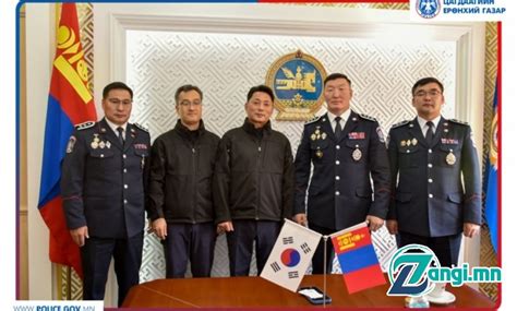 Zangi Mn БНСУ ын Тэгү хотын цагдаагийн газрын төлөөлөгчид албан