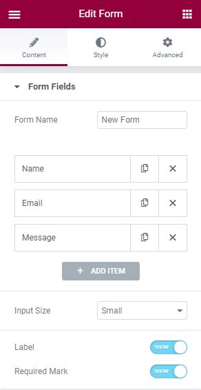 how to configure elementor form to capture leads form vibes