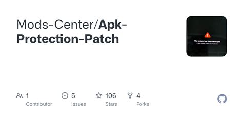 GitHub Mods Center Apk Protection Patch