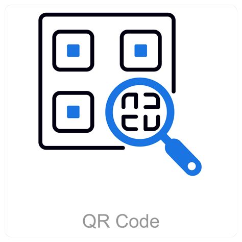 Qr Code And Scan Icon Concept 46398843 Vector Art At Vecteezy