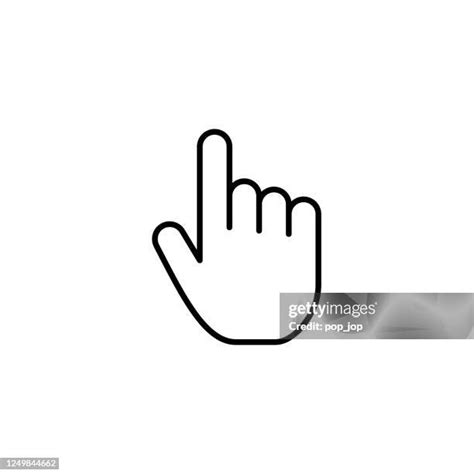 18592 Hand Cursor Vector High Res Illustrations Getty Images