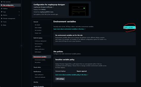 React 코딩 타자 연습 사이트 만들기 17 배포하기 Netlify 환경변수 설정 React 코딩 타자 연습 사이트 만들기 17 배포하기 Netlify 환경변수 설정
