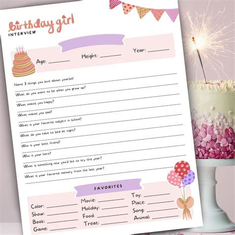 Plr Birthday Girl Interview