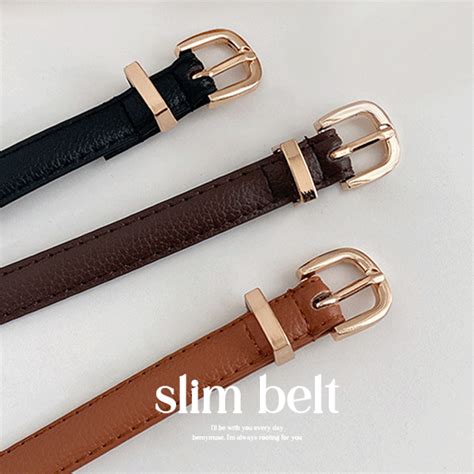 올드머니룩당일출고 골드엔딩 슬림 여자 버클 롱 허리띠 벨트 3color