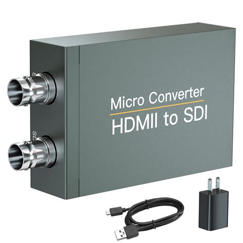Saeeda Hdmi To Sdi Converter Dual Port Sdi Output 1080p 3g Sdihd